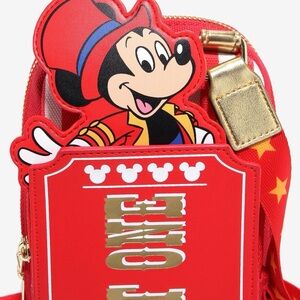Loungefly | Bags | Loungefly Disney Mickey Mouse Circus Ticket Belt Bag ...
